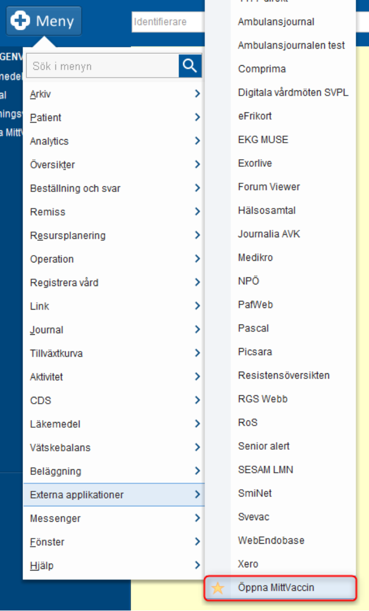 MittVaccin, logga in i MittVaccin journal, manual-Folkhälsa och sjukvård